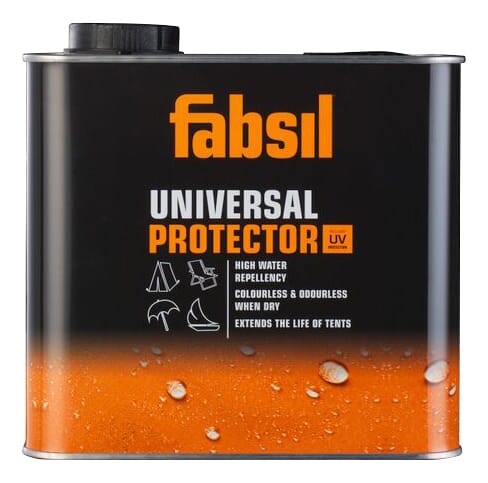 Impregnering telt 2,5 liter FABSIL +UV filter - Welovecamping