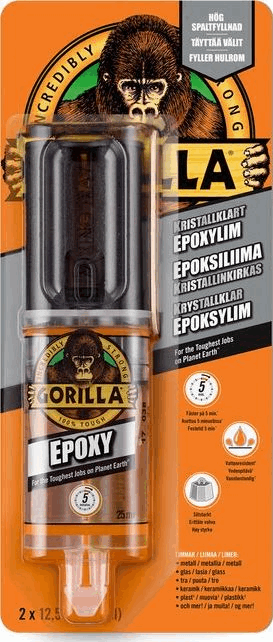 Gorilla Epoxy lim 25 ml 2-komponent lim - Welovecamping