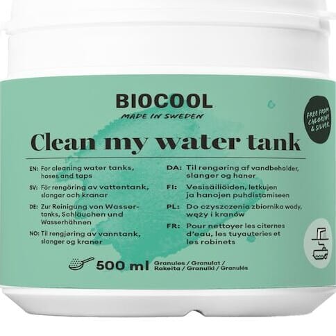 Rensemiddel BioCool Clean My Water Tank pulver 500 ml - Welovecamping