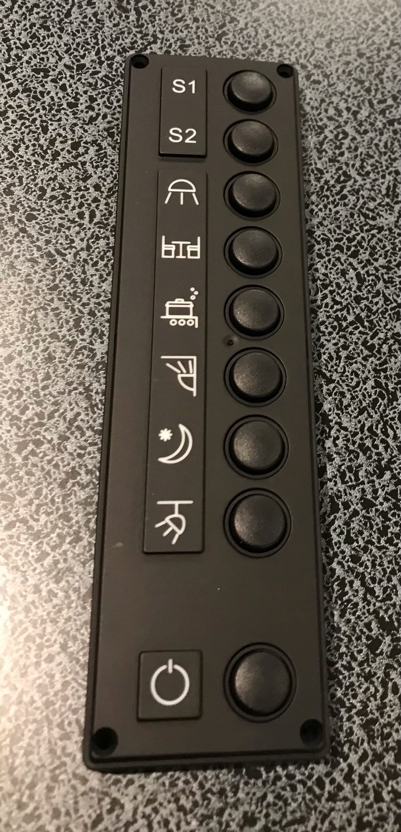Panel controll Hymer Tramp 654 SL 09 - Welovecamping